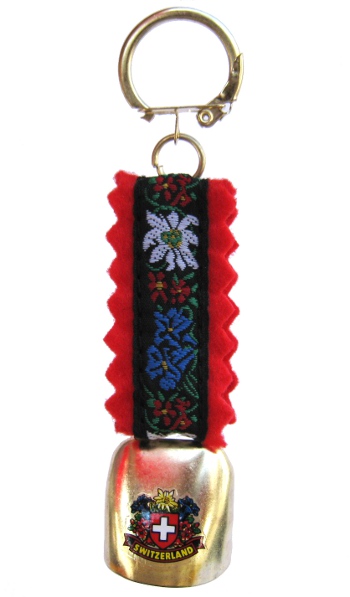 Swiss bell - Keyring - BazarOuchy