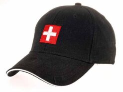 Swiss cap - Black - BazarOuchy