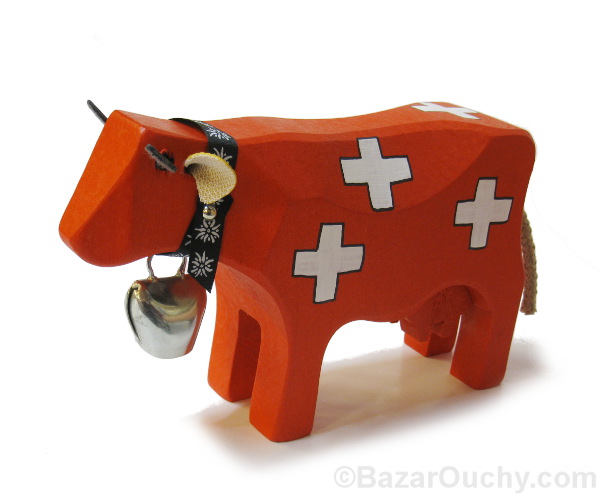 Vache Croix Suisse - Grande - BazarOuchy.com