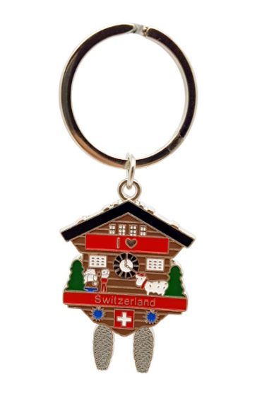 Swiss keychain – Coucou chalet - BazarOuchy