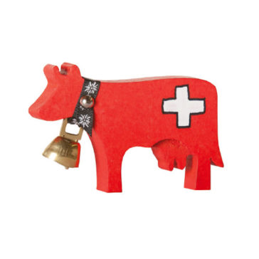 Cow Swiss Cross Magnet - BazarOuchy