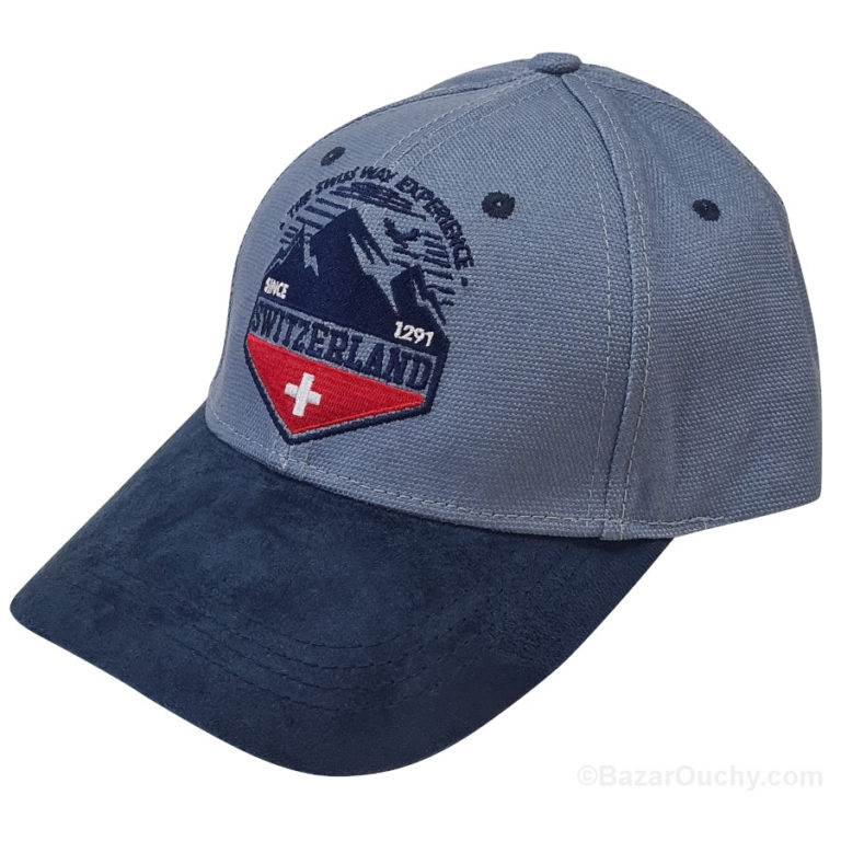 Swiss cap - Blue - BazarOuchy
