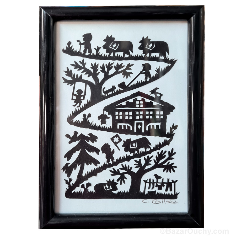 Swiss Decoupage Category - Frame - BazarOuchy