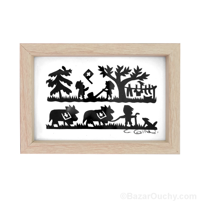 Swiss Decoupage Category - Frame - BazarOuchy